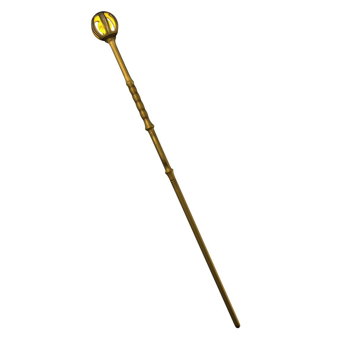 3d wizard s staff