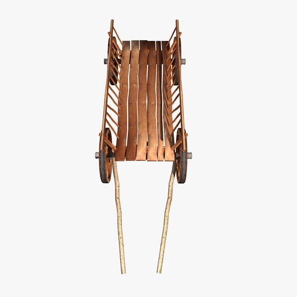 wooden cart
