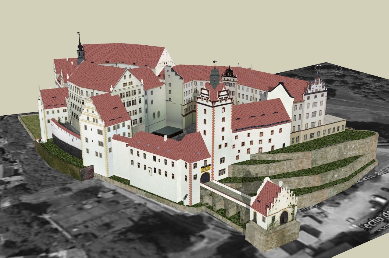 3ds max colditz castle