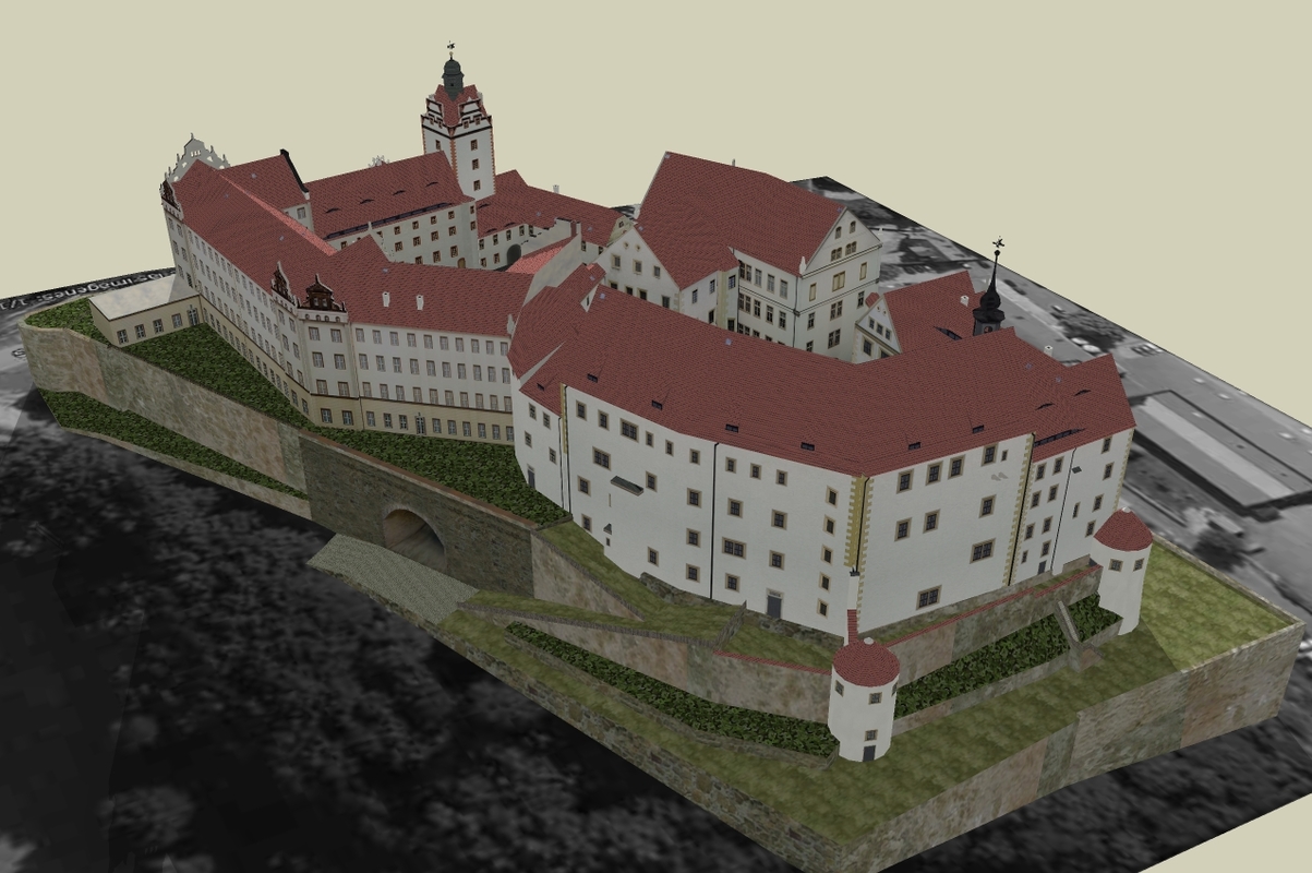 3ds max colditz castle