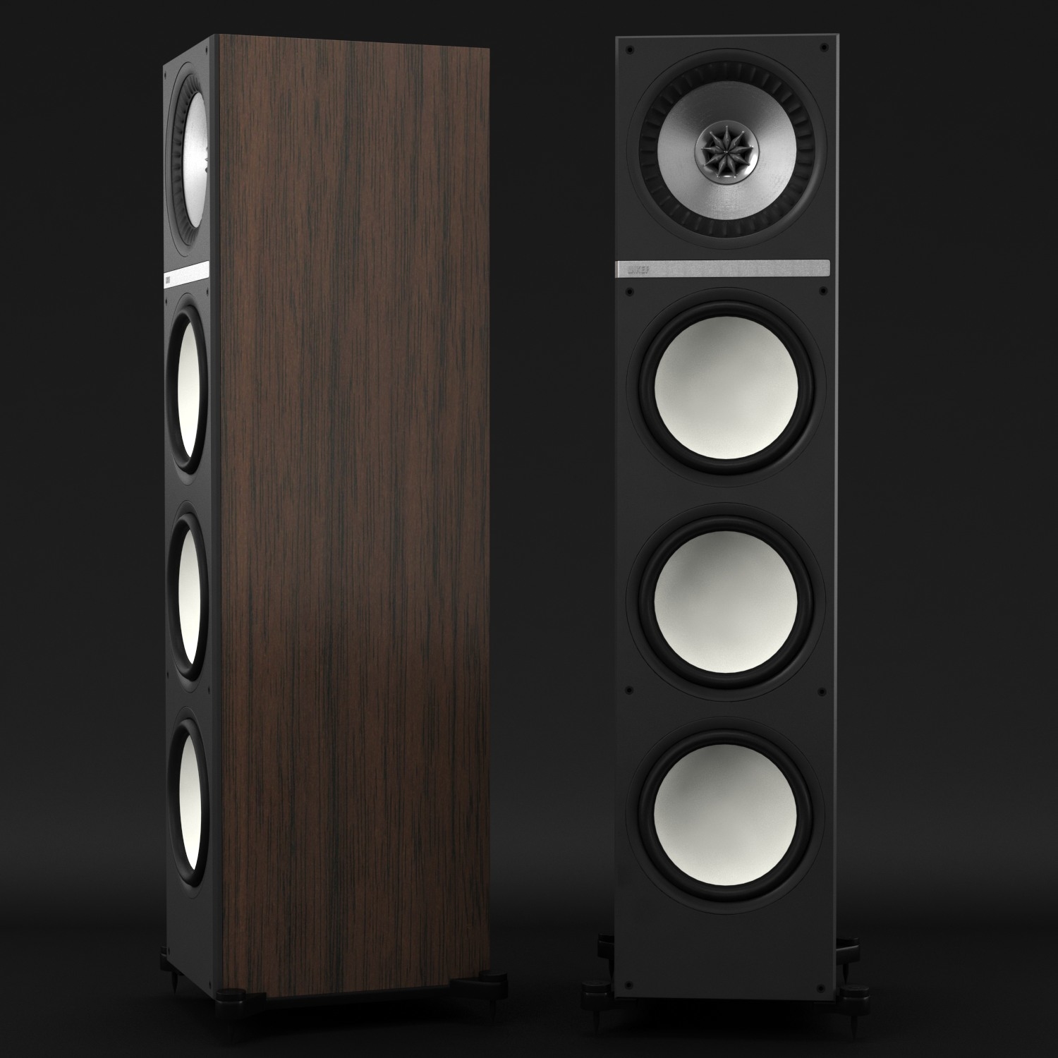 3ds max kef q series speakers