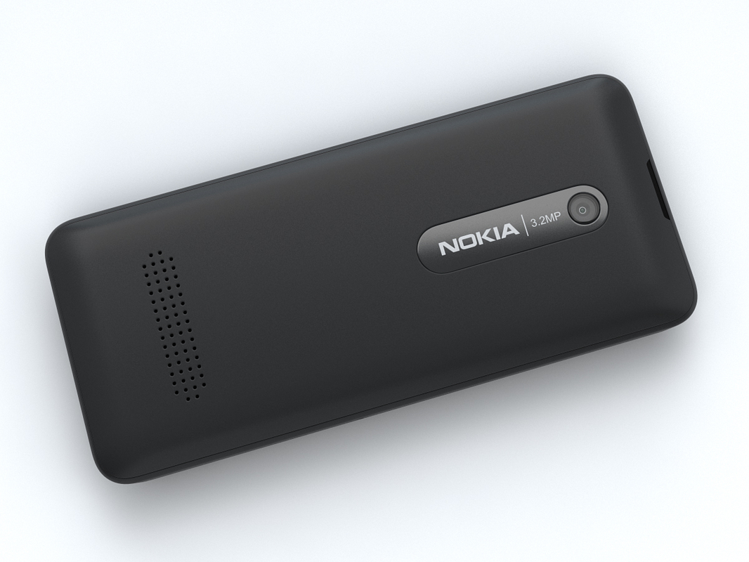 nokia 301 3d model