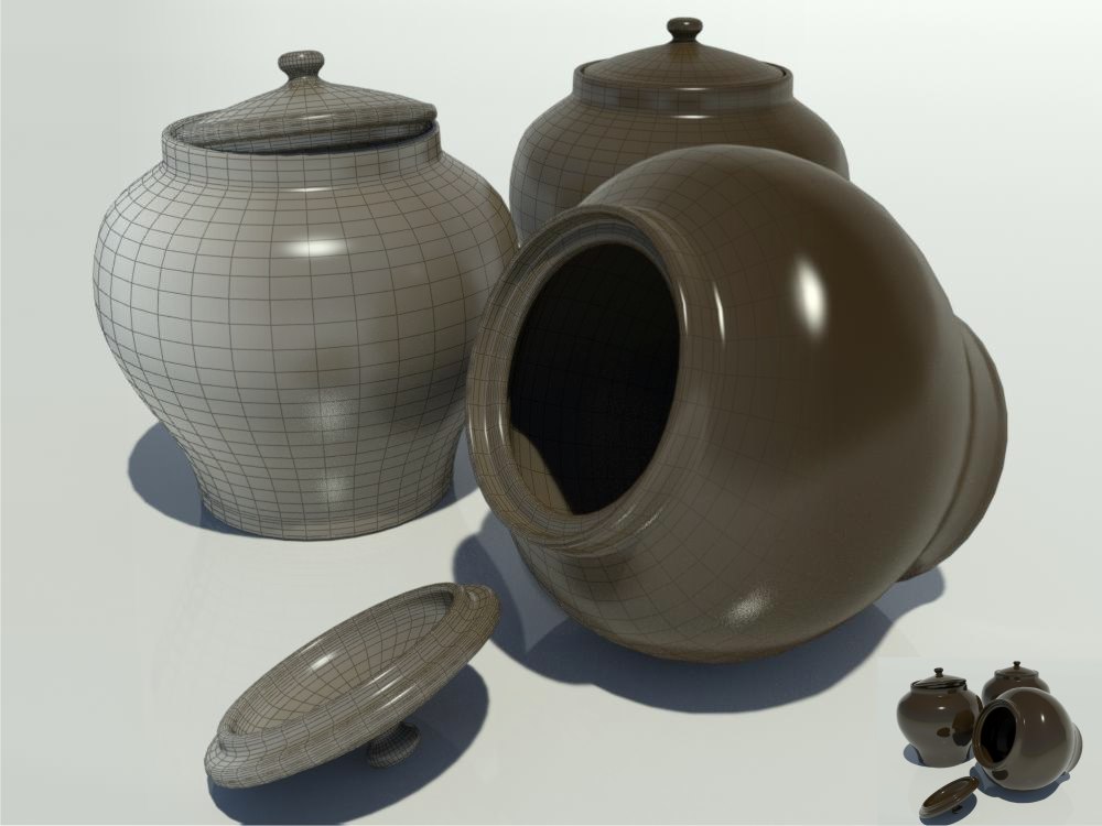 earthen pot 3ds