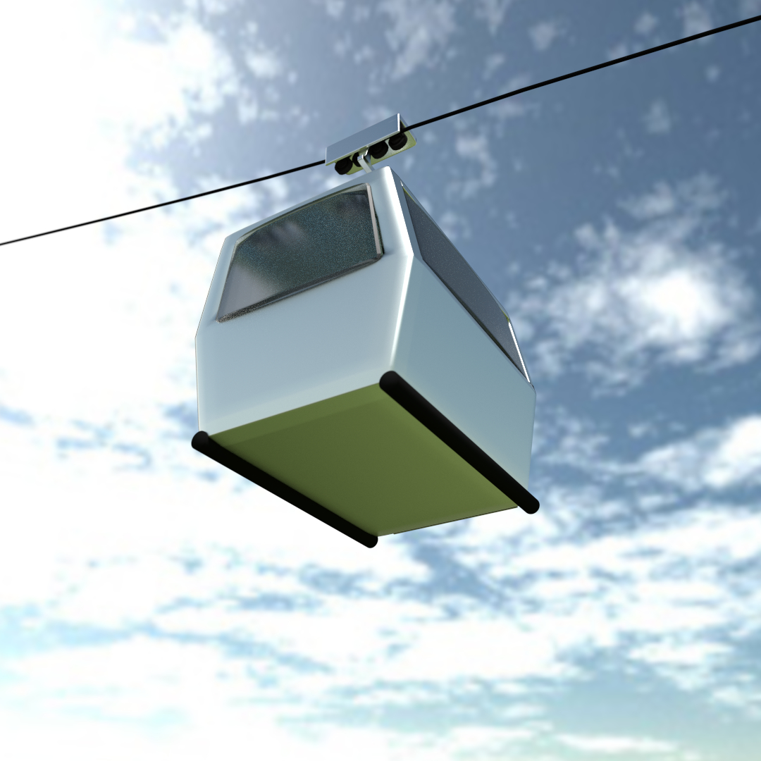 modelo 3d Teleférico - TurboSquid 753254