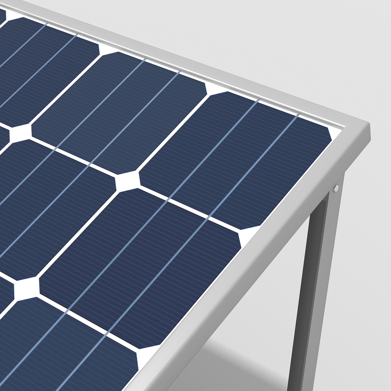 3d model solar panels
