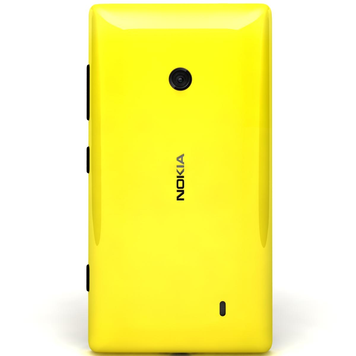 nokia lumia 520 yellow 3ds