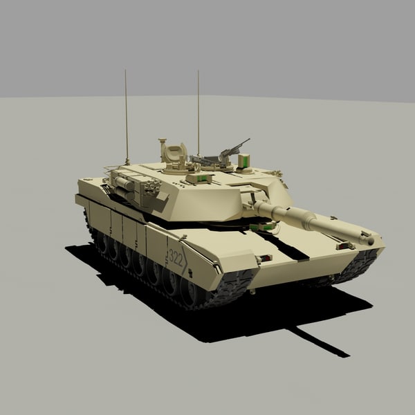 army tank 3d model