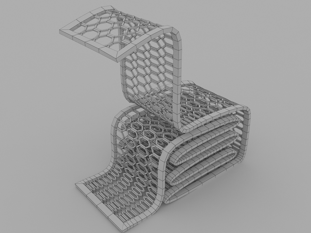 free modern chairs 3d model