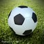 classic soccer football ball 3d 3ds