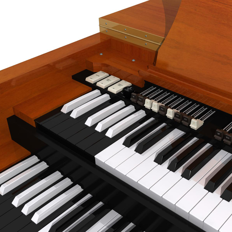 modelo 3d Hammond B3 Organ: Teclado Vintage - TurboSquid 736097