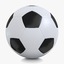 classic soccer football ball 3d 3ds