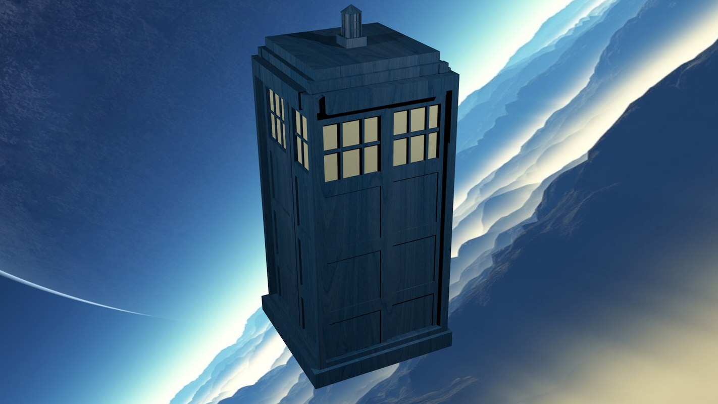 free doctor tardis 3d model