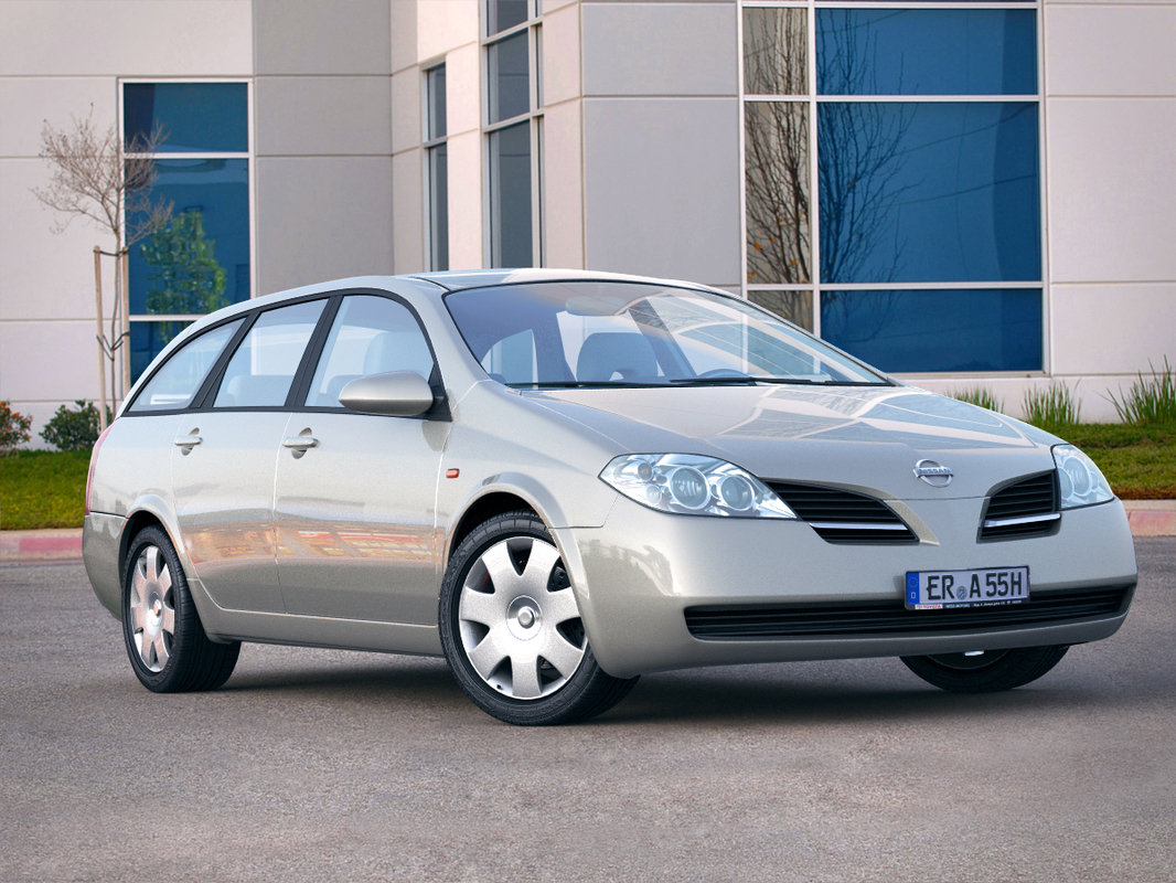 3d 3ds nissan primera p12 wagon