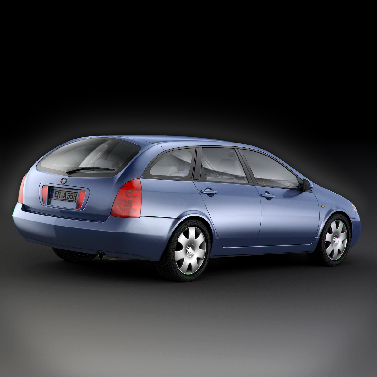 3d 3ds nissan primera p12 wagon