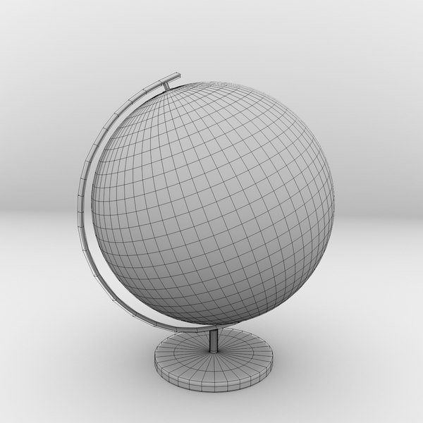3d globe model
