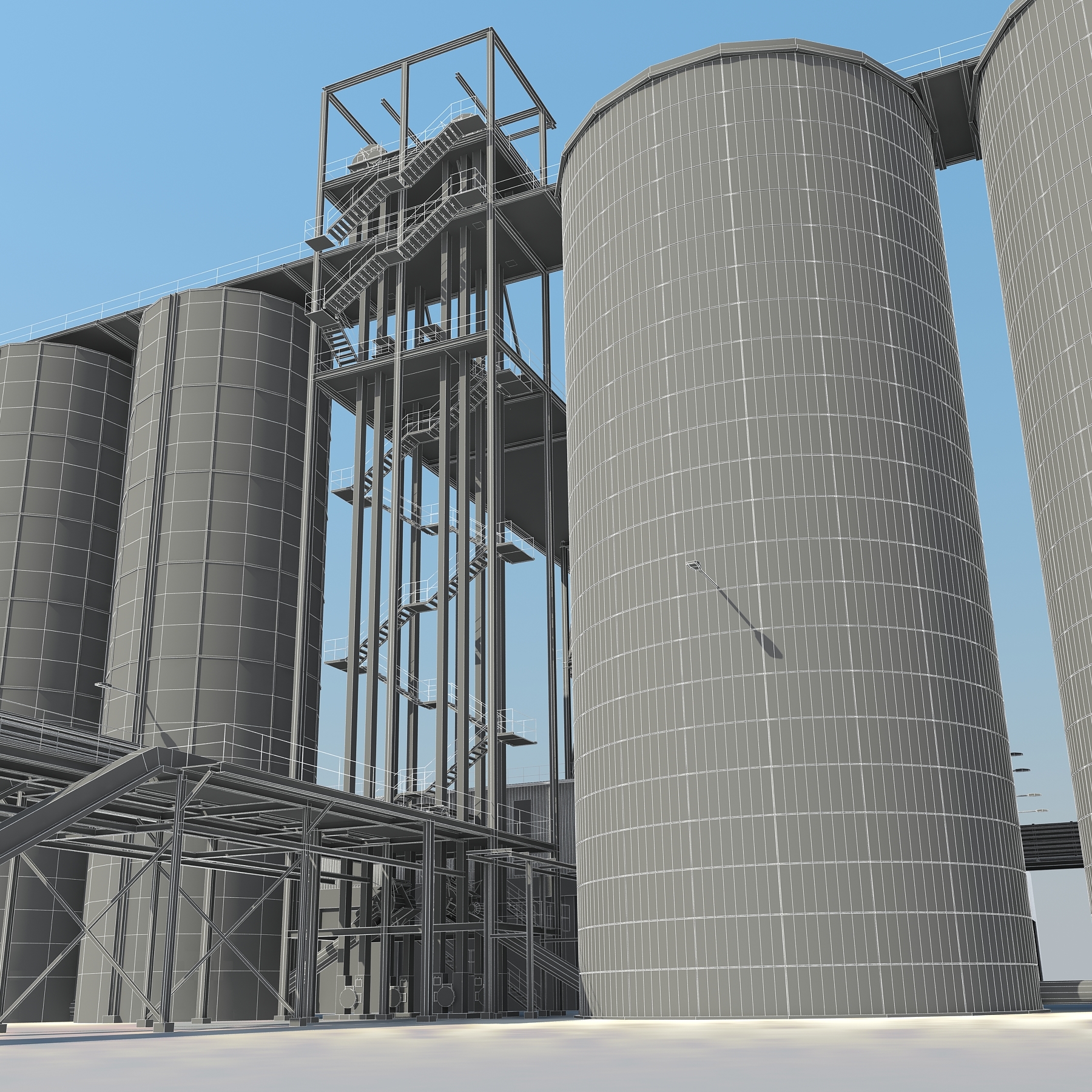 silo plant 3ds