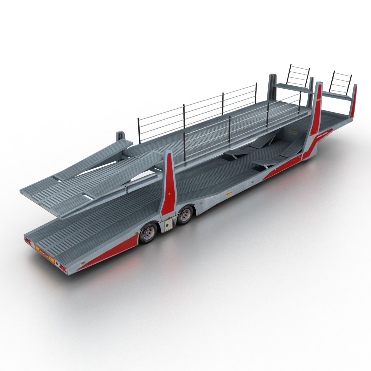 rolfo car transporter 3d model