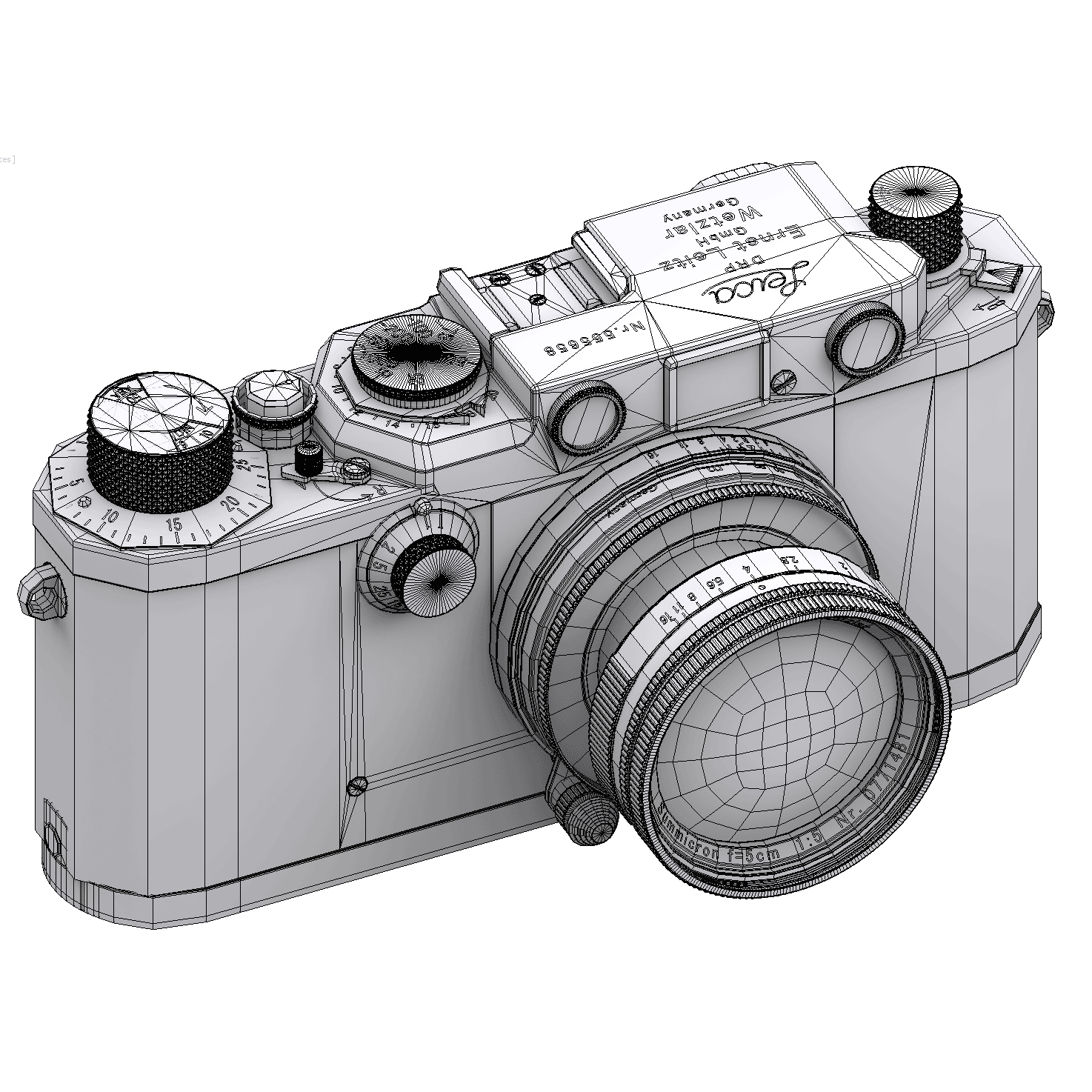 3d leica iiif cameras model