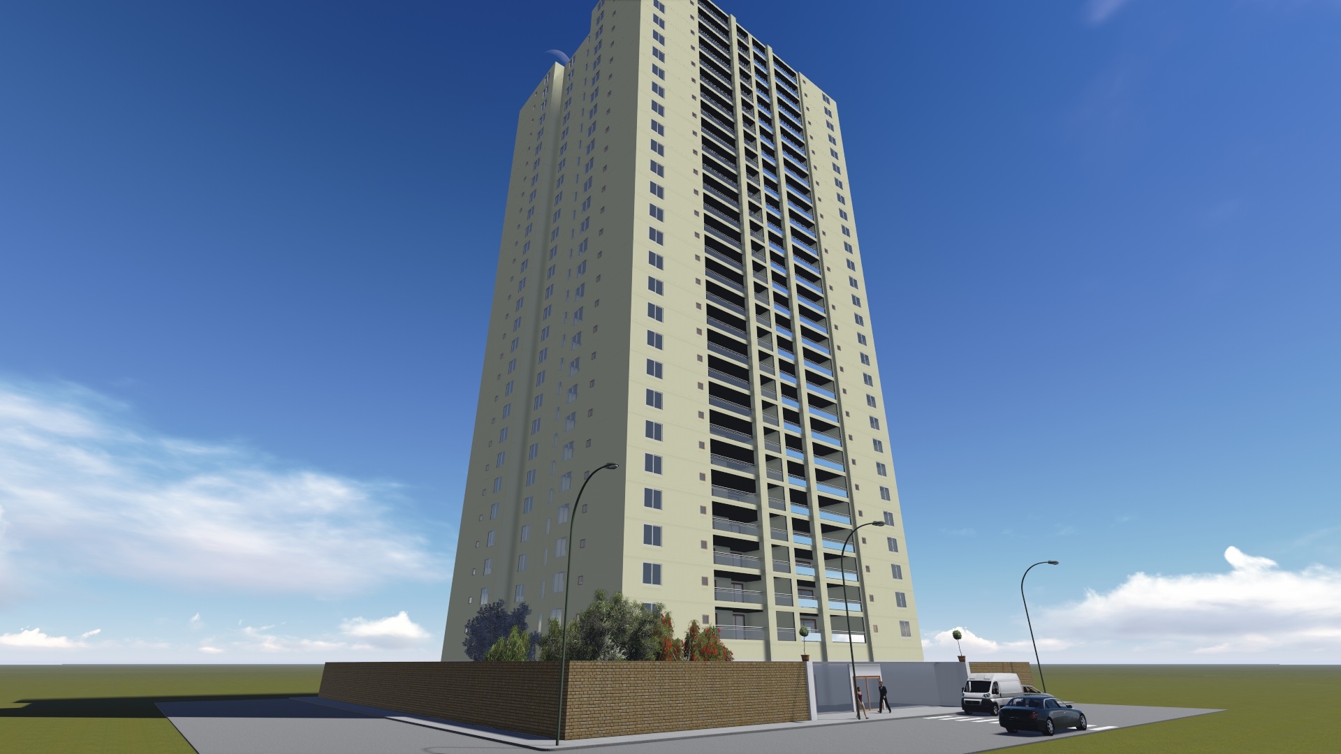 building revit 3d model