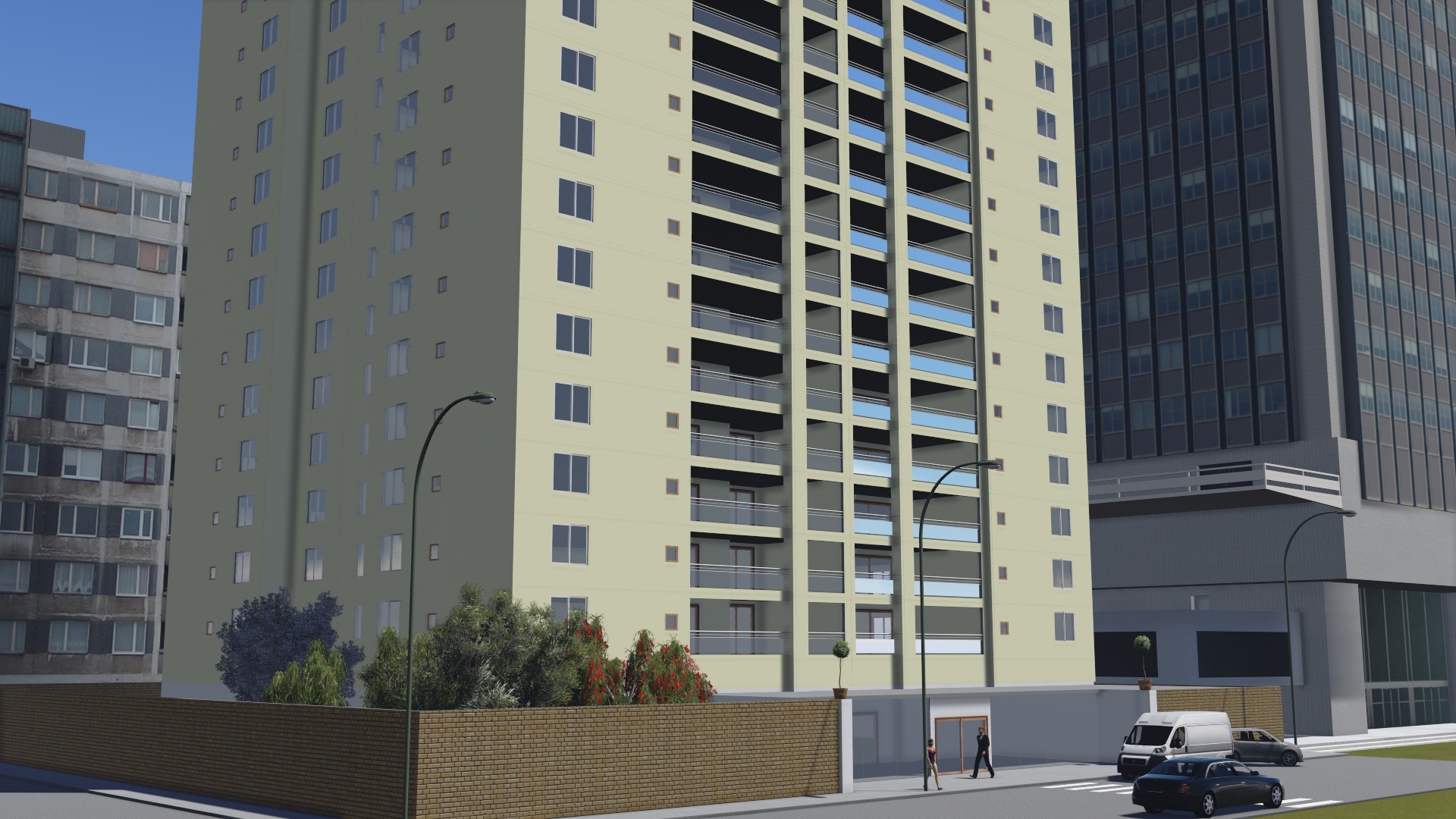 building revit 3d model