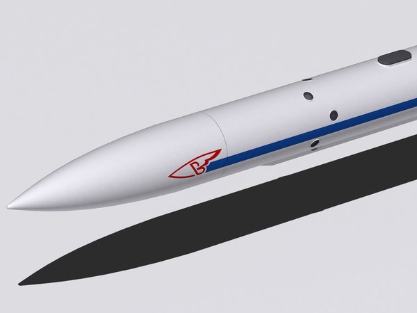 rvv-sd missile 3d model