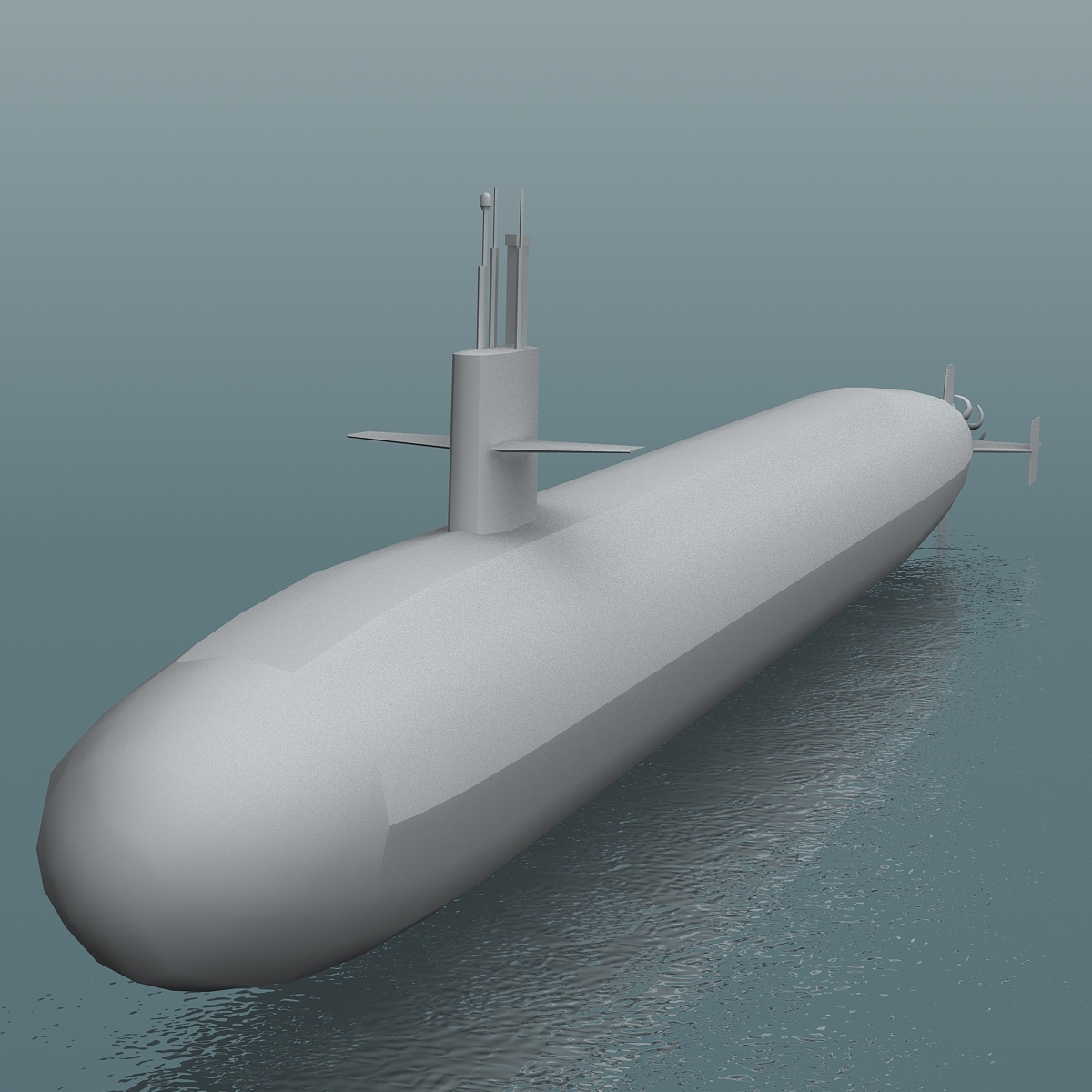 3d model uss michigan ssgn-727