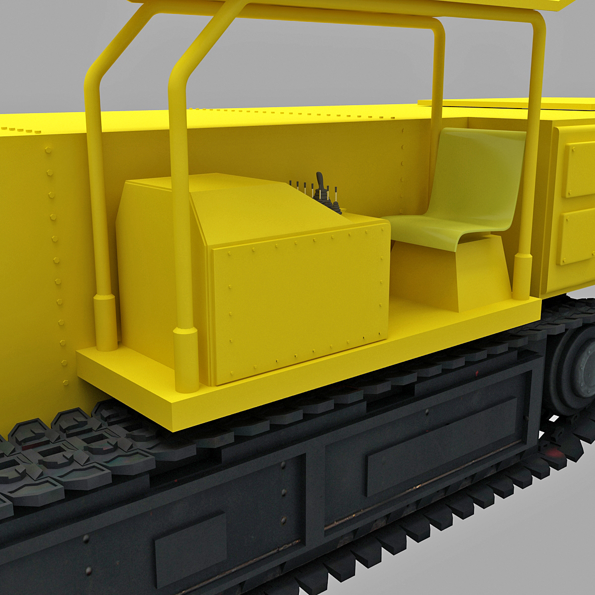 3d max coal mining drill rig
