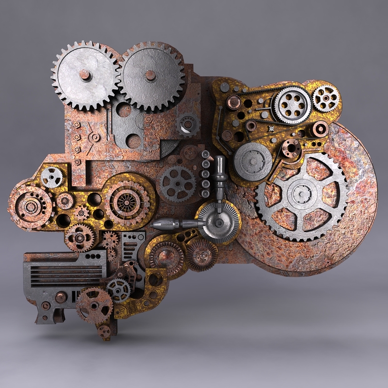 3d model of mechanism