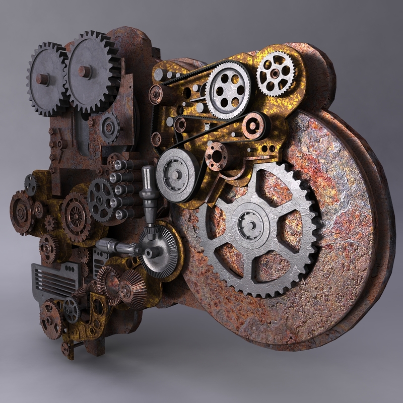 3d model of mechanism