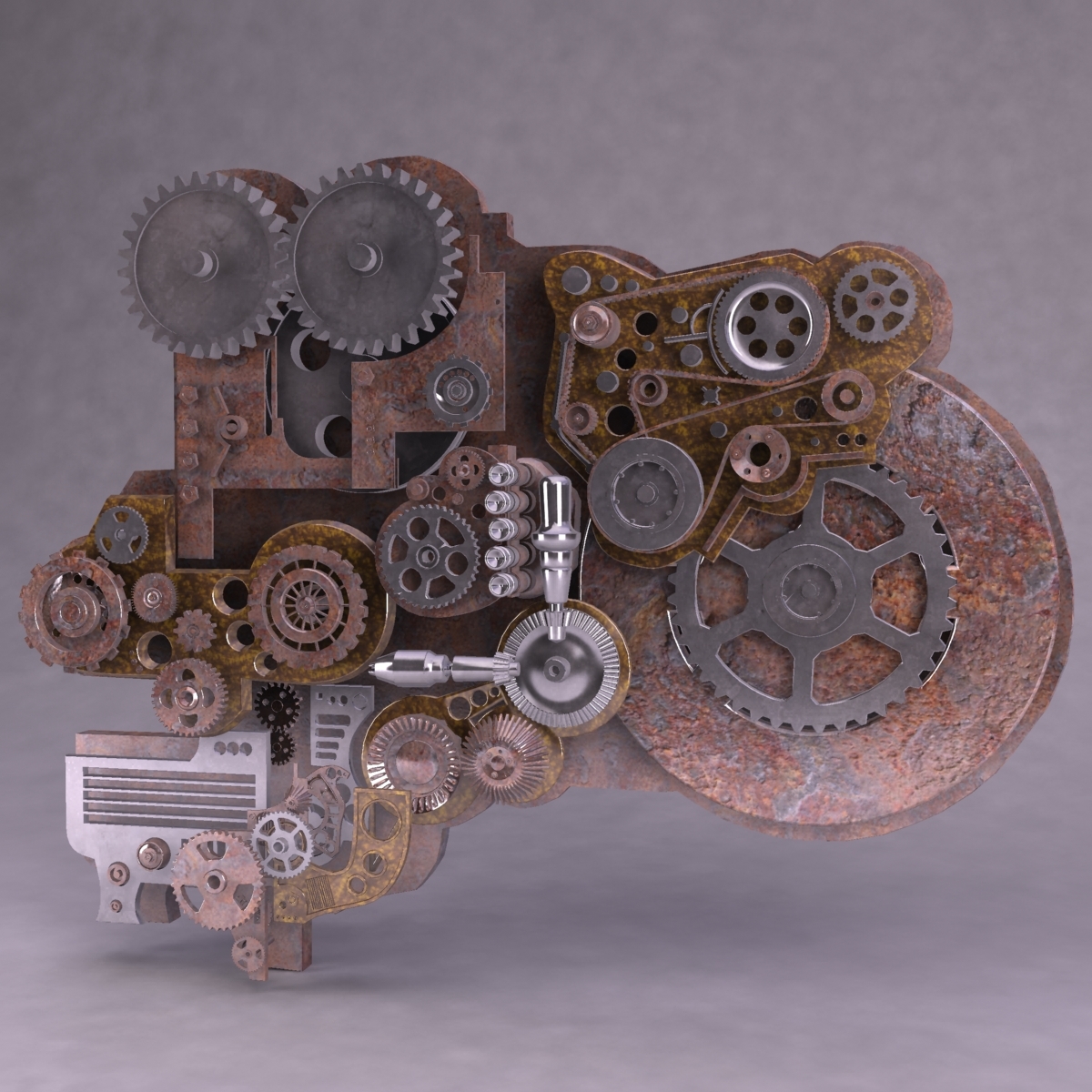 3d model of mechanism