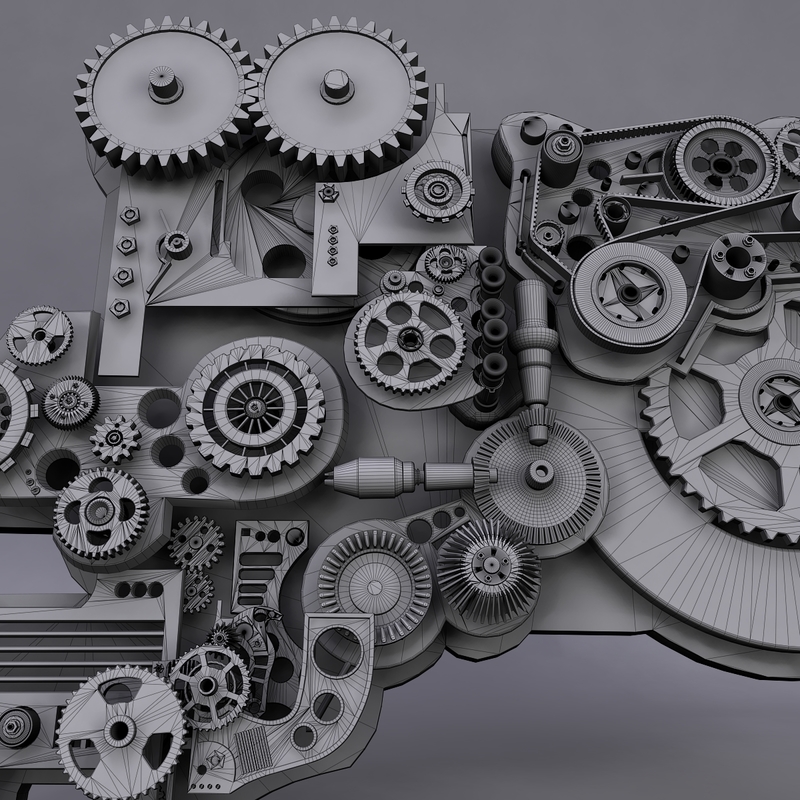 3d model of mechanism