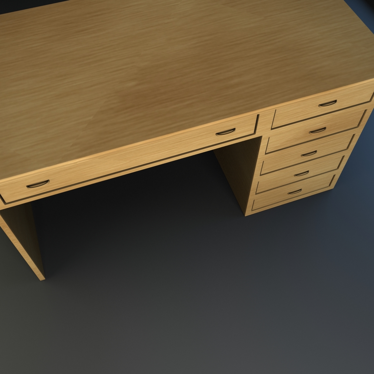 3d model desk