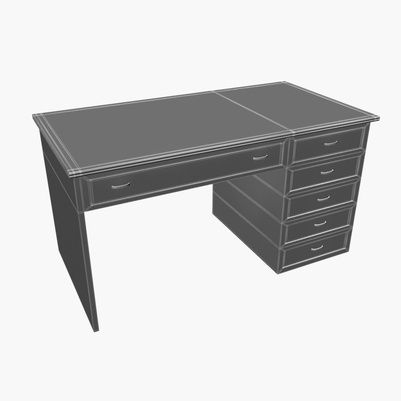 3d model desk