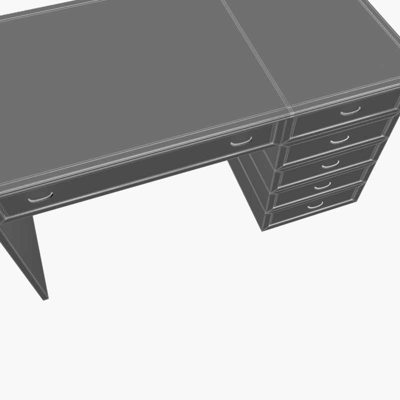 3d model desk