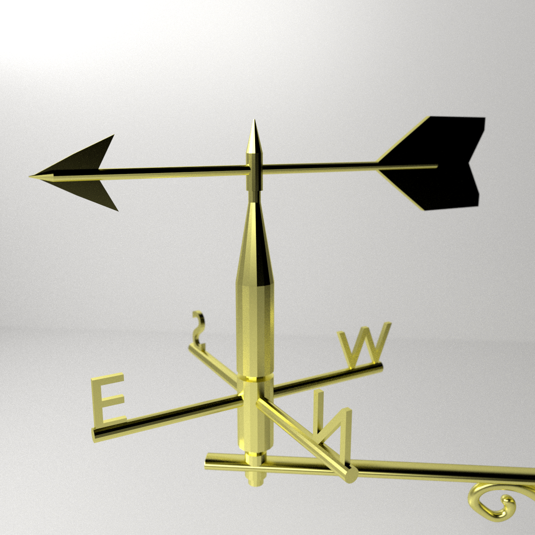 weather vane 3d model