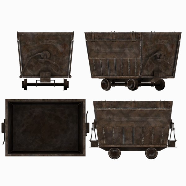 3d cart mining model