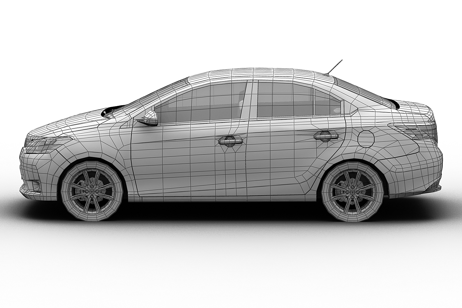 toyota vios 3d 3ds