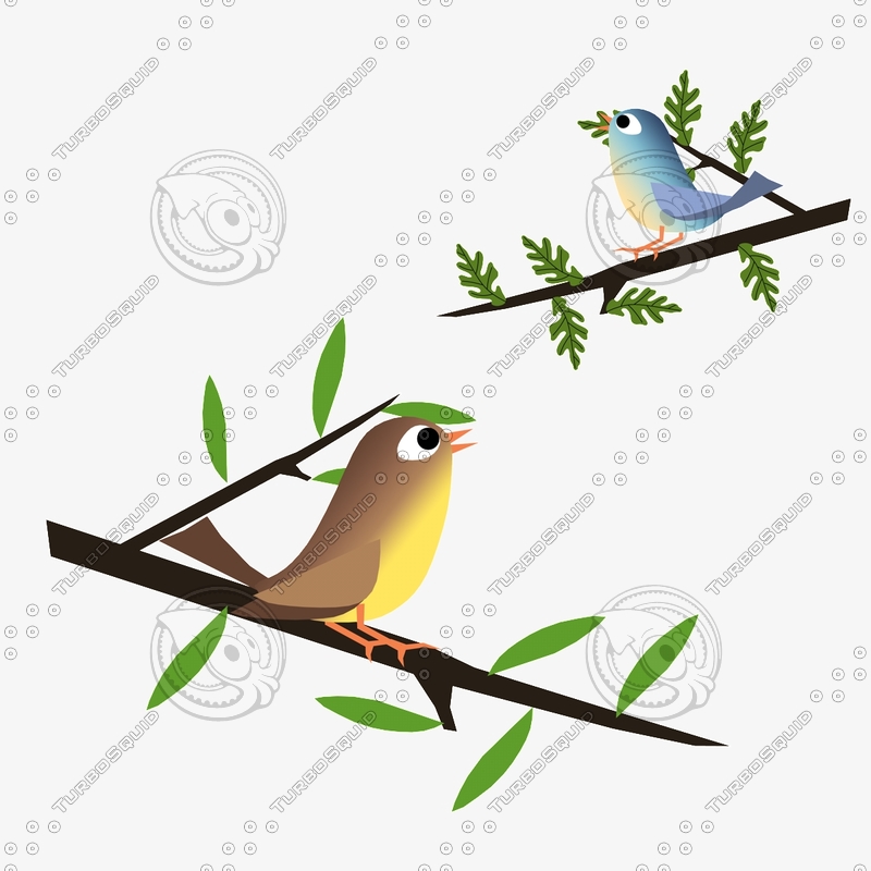birds animation 3d 3ds