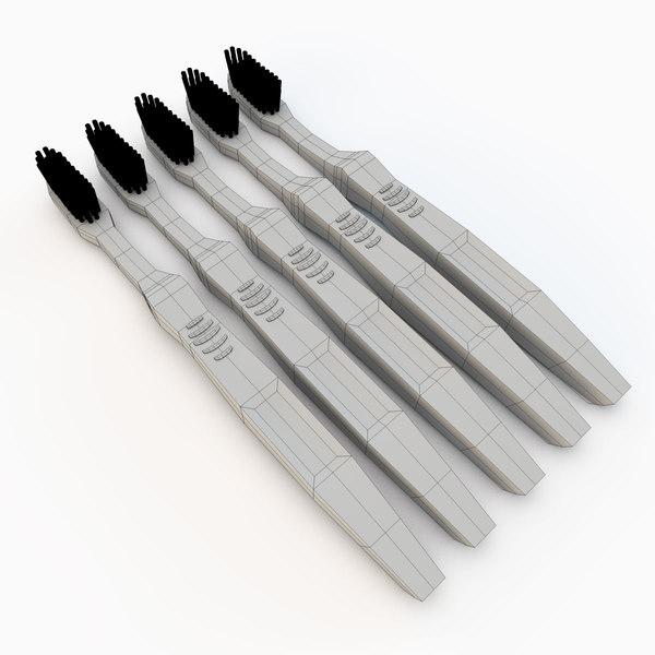 3d toothbrush 02 model