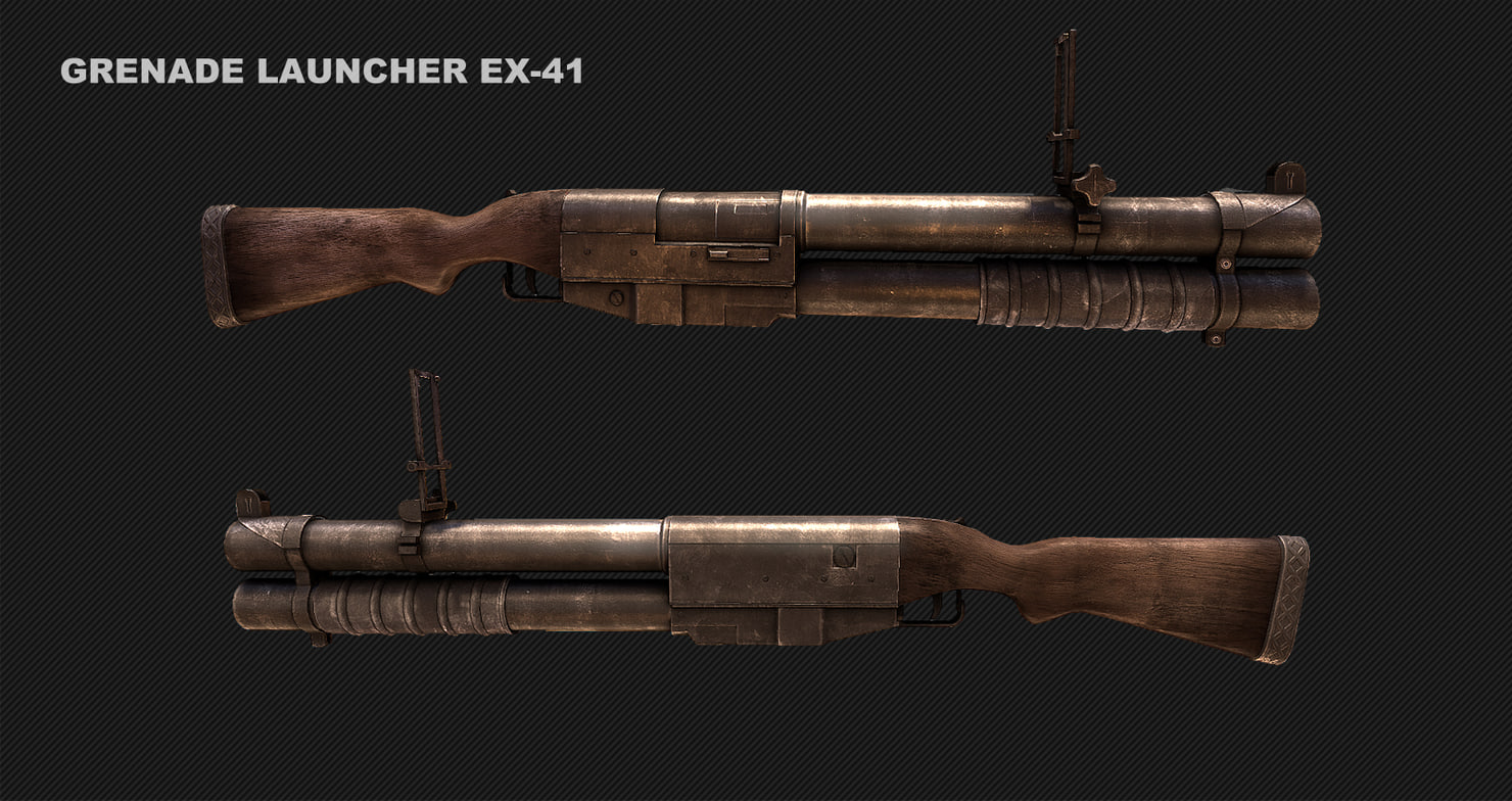 3d grenade launcher ex-41