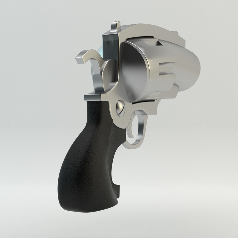 3ds cartoon revolver