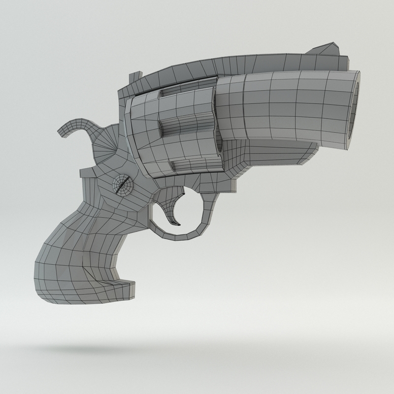 3ds cartoon revolver