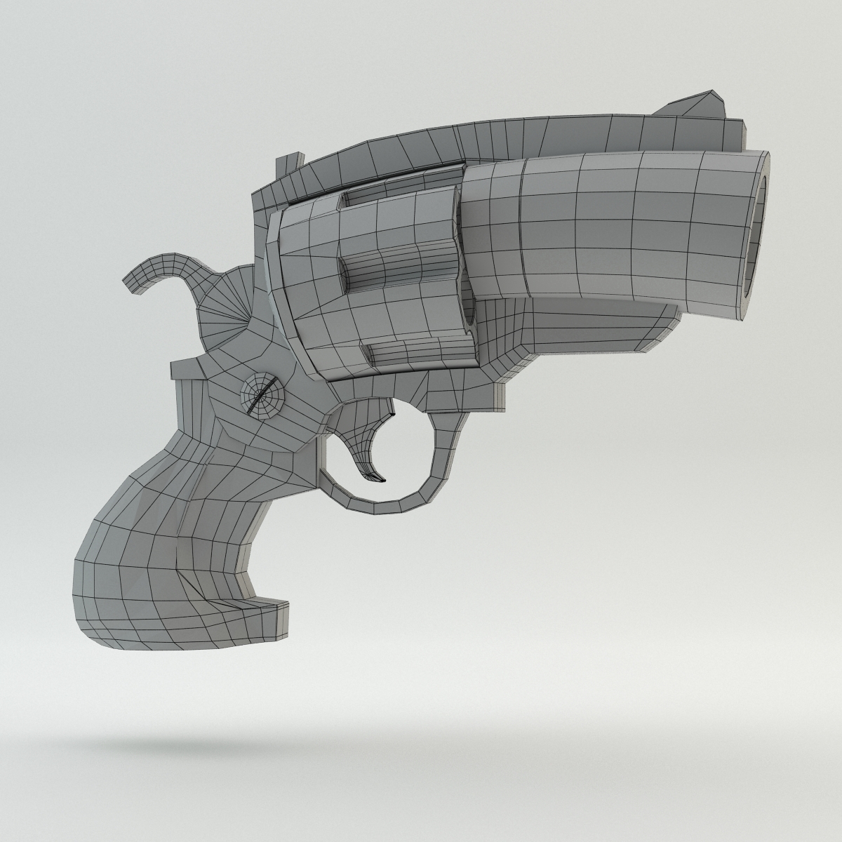 3ds cartoon revolver