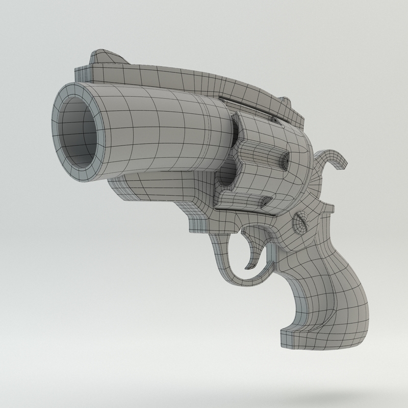 3ds cartoon revolver