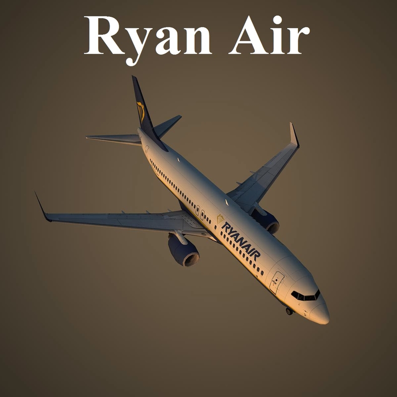 B738 RYR 3D 모델 - TurboSquid 761310