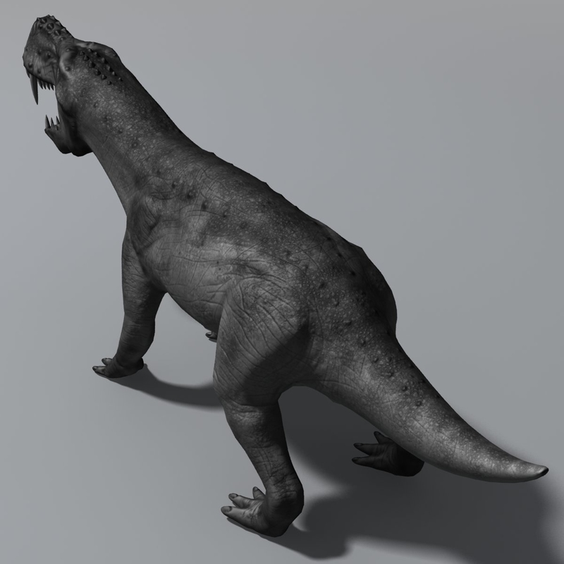 3d dinosaurs gorgonops model