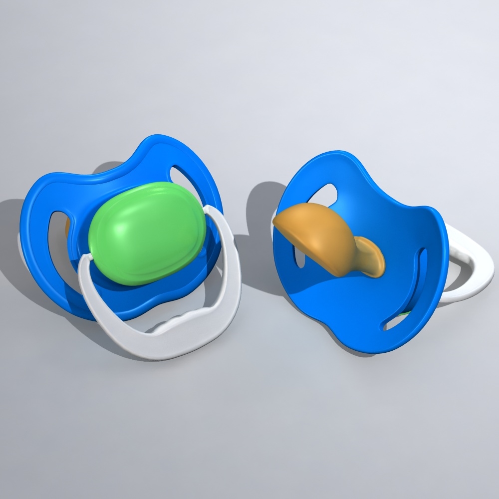 3d pacifier kid
