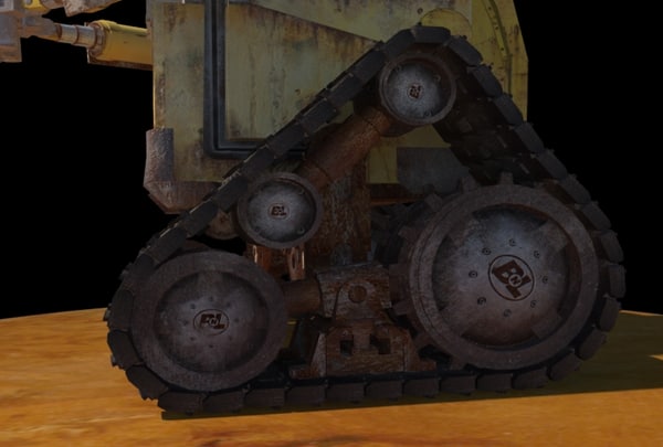 3d model wall-e