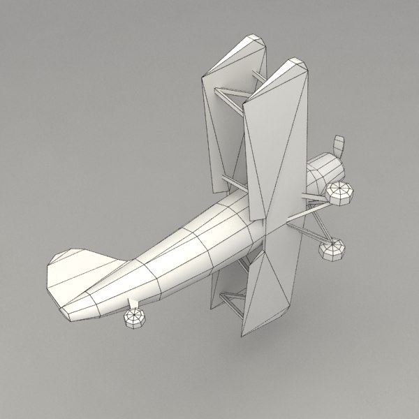 3d airplane plane