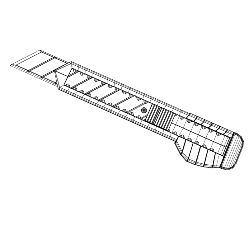 box cutter 3d model